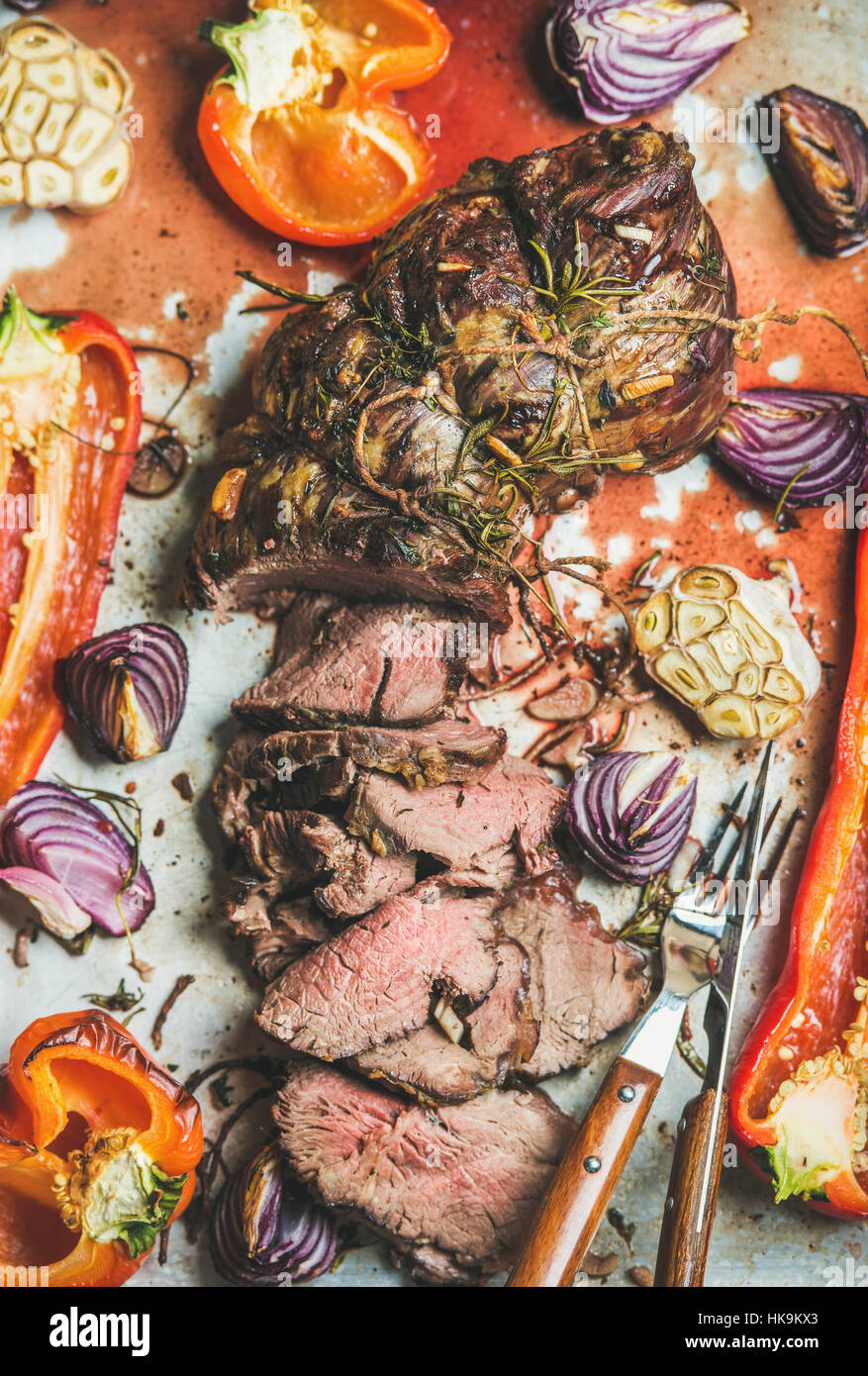 Slow roasted meat hi-res stock photography and images - Alamy