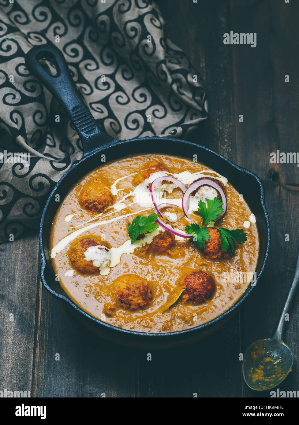 Malai Kofta is a Mughlai Speciality dish made with Deep fried Potato ...