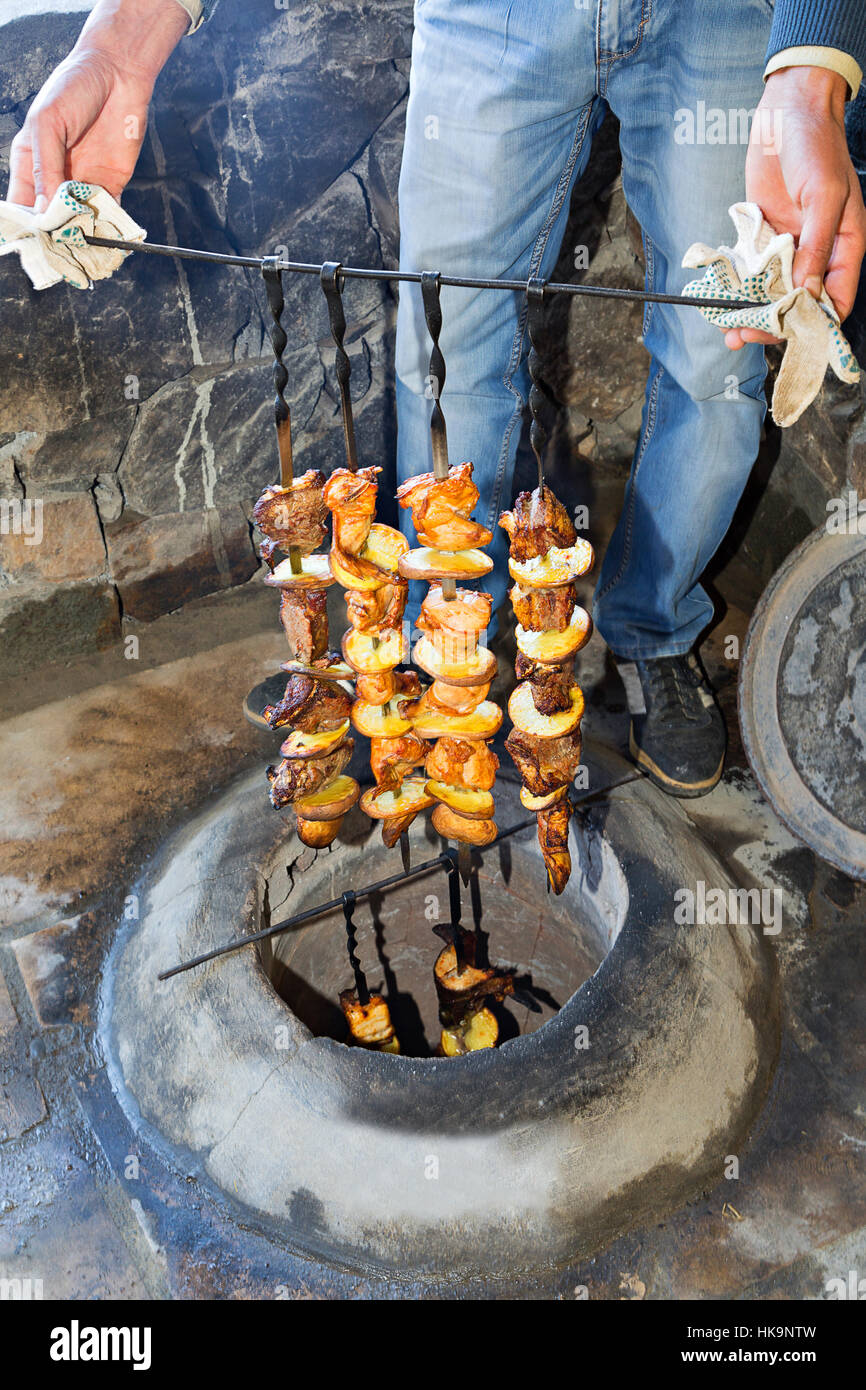 Armenian bbq hi-res stock photography and images - Alamy