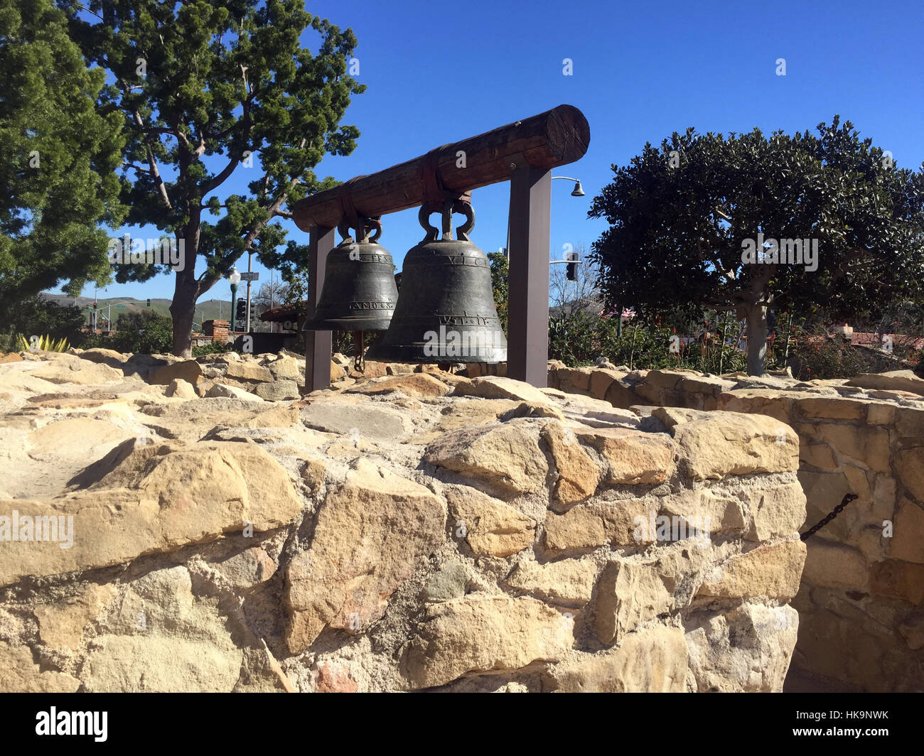 Mission church bells hi-res stock photography and images - Alamy