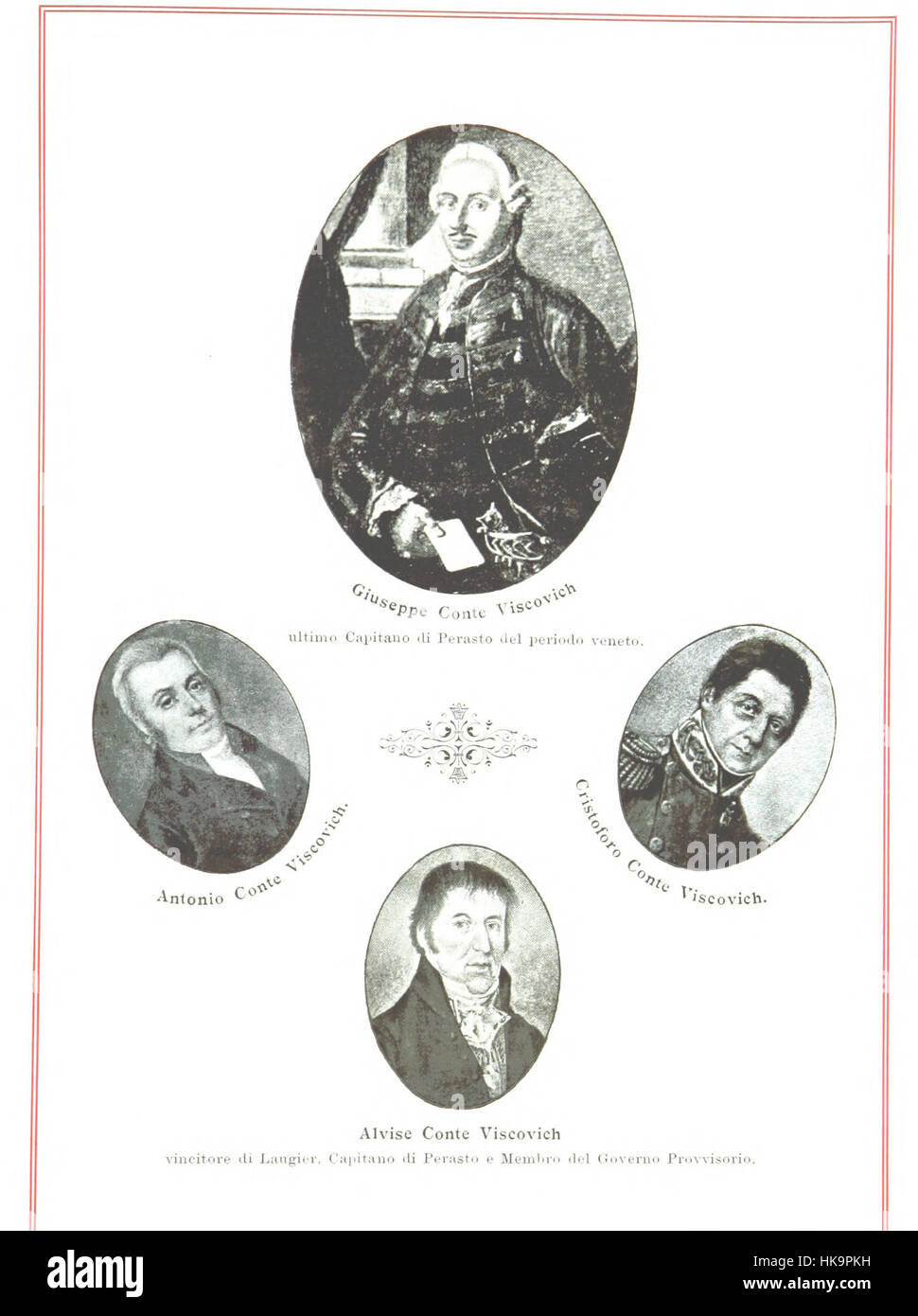 Image from 'Storia di Perasto', depicting the history of Perasto from ...