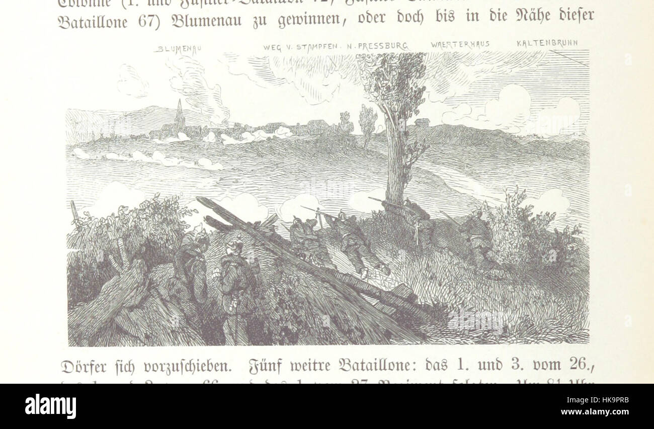 Image taken from page 792 of 'Der Deutsche Krieg von 1866,' a German ...