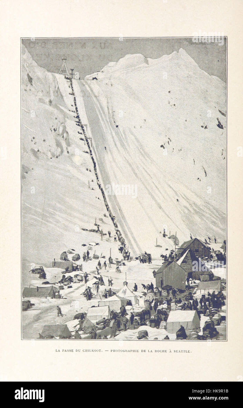 Aux mines d'or du Klondike. Du lac Bennett à Dawson City Image taken ...