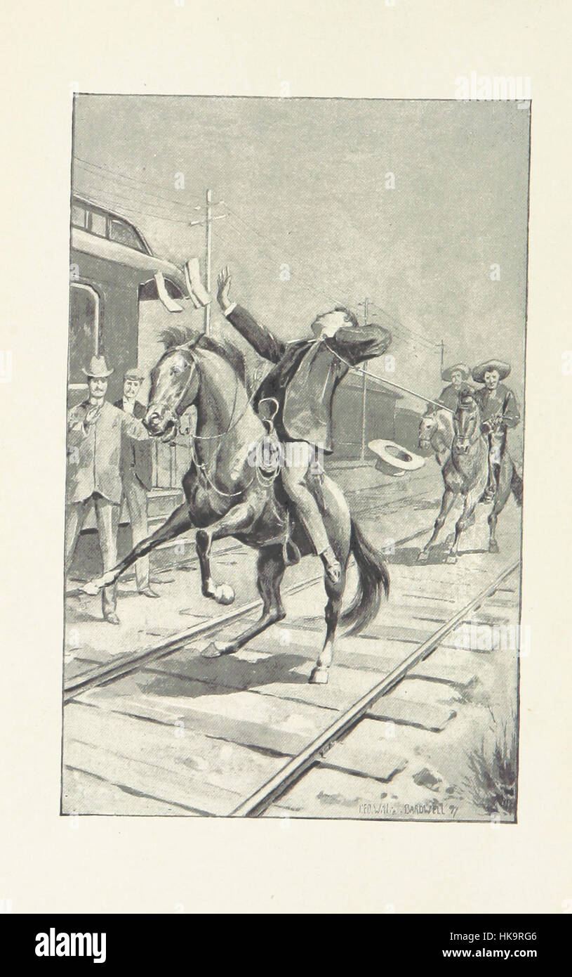 An image from page 8 of 'The Great K. & A. Train-Robbery,' detailing ...