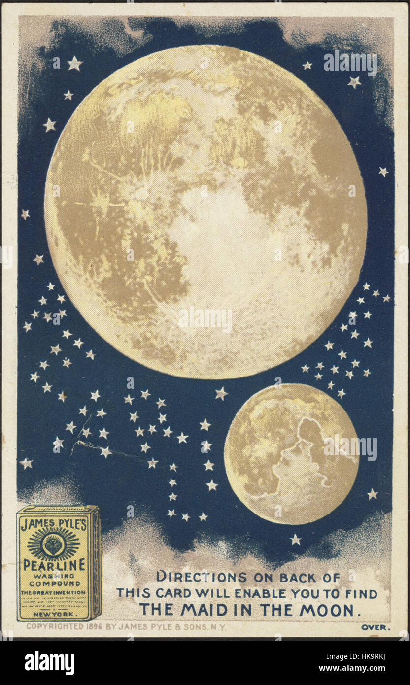 James Pyle's Pearline washing compound - directions on the back of this ...