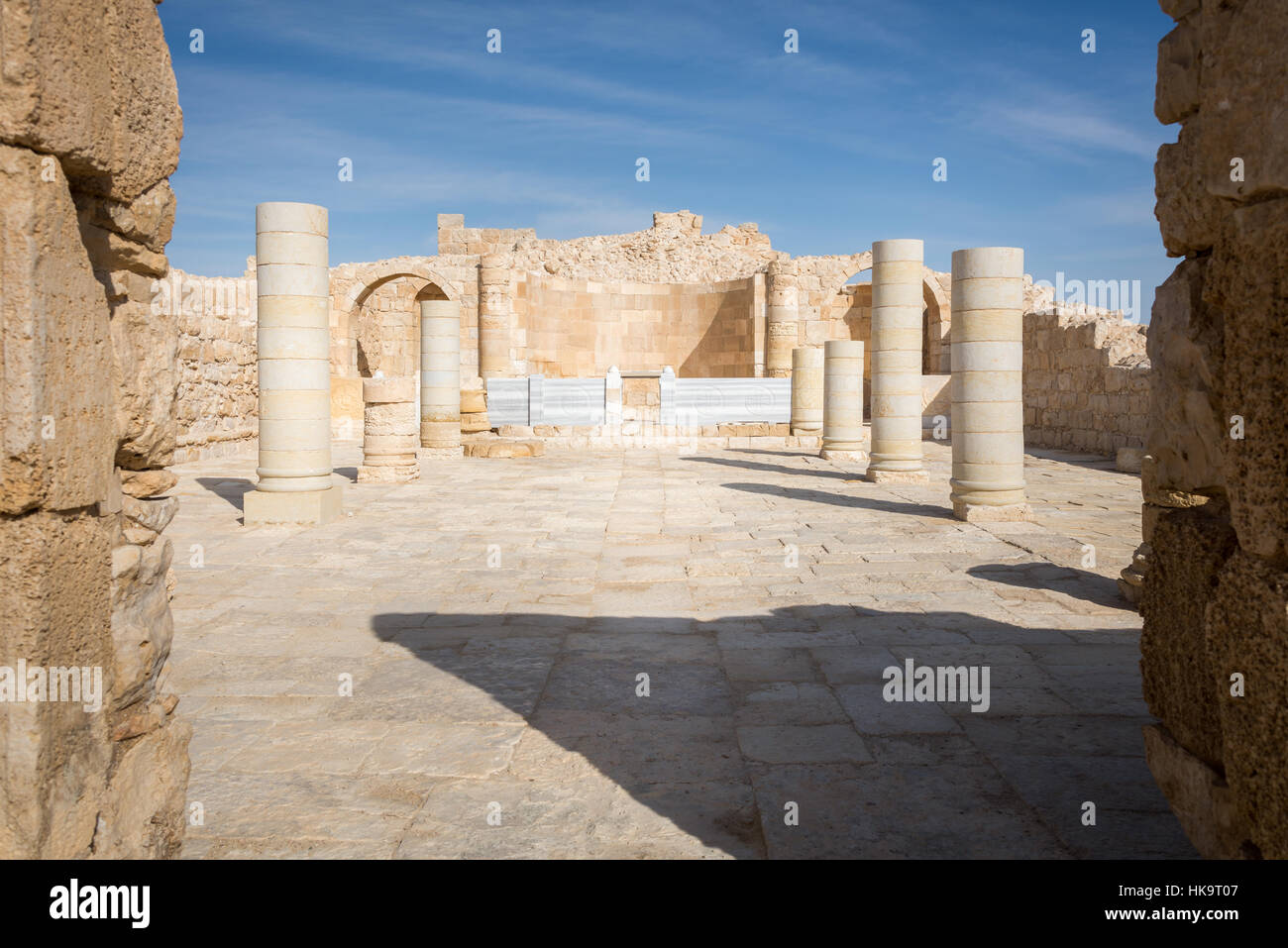 Avdat National Park in Southern Israel Stock Photo - Alamy