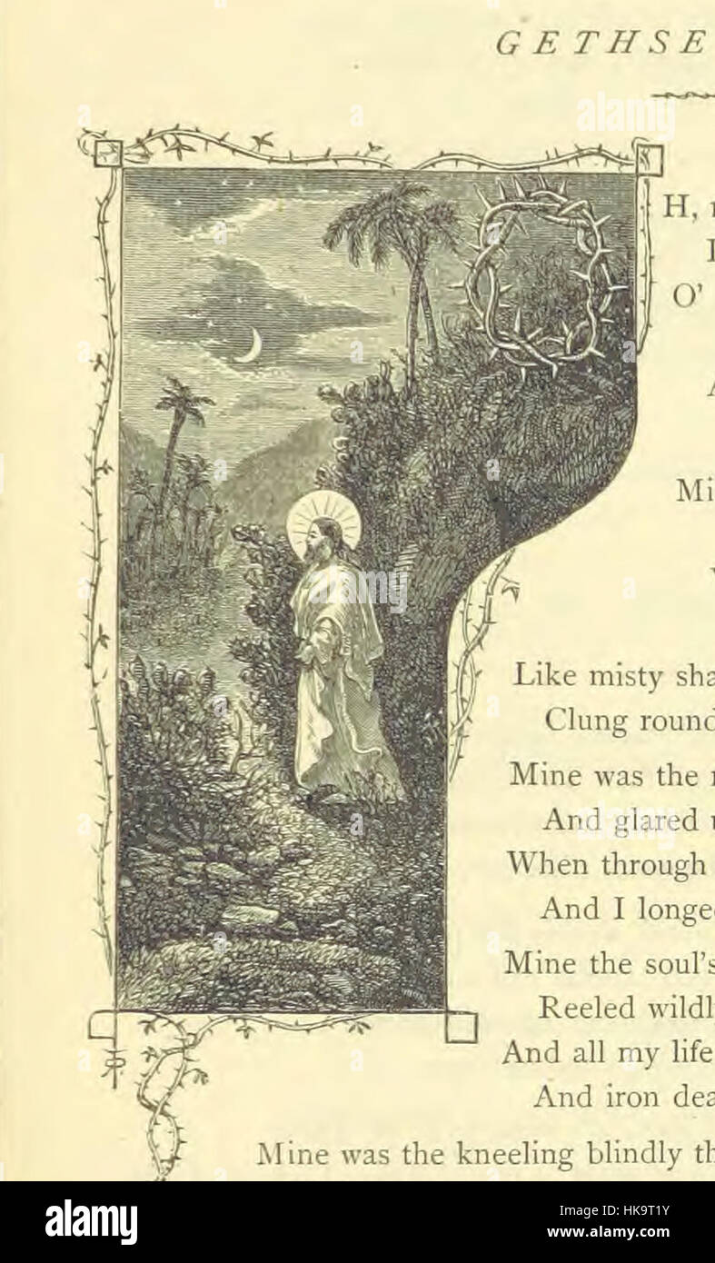 Sacred poems collection, edited by R.H. Baynes, with illustrations. The ...