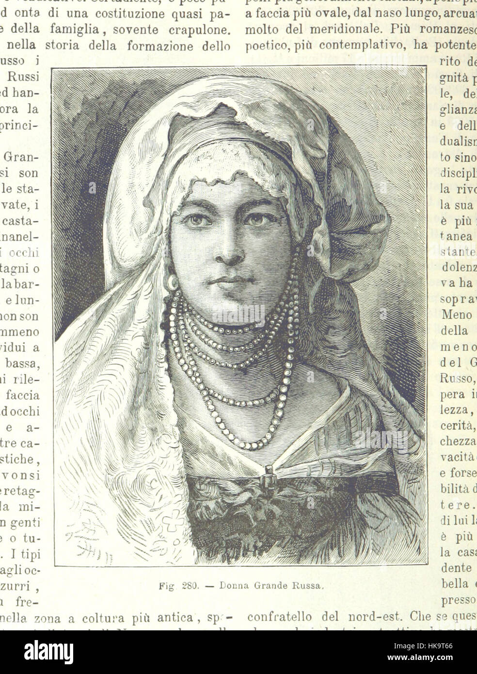 An illustration from 'La Terra', depicting various global geographical ...