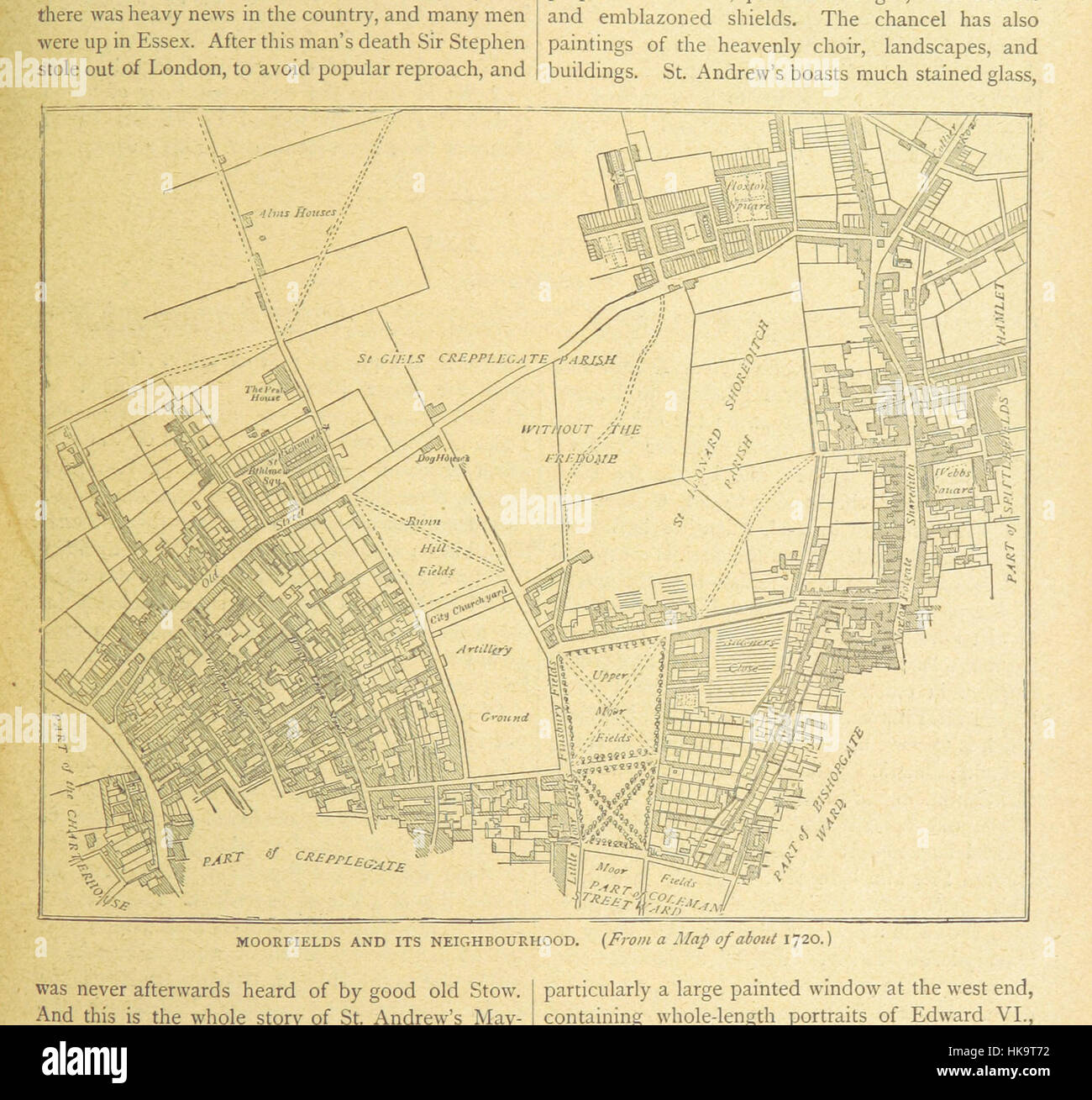 An image from 'Old & New London', showing the transformation of London ...