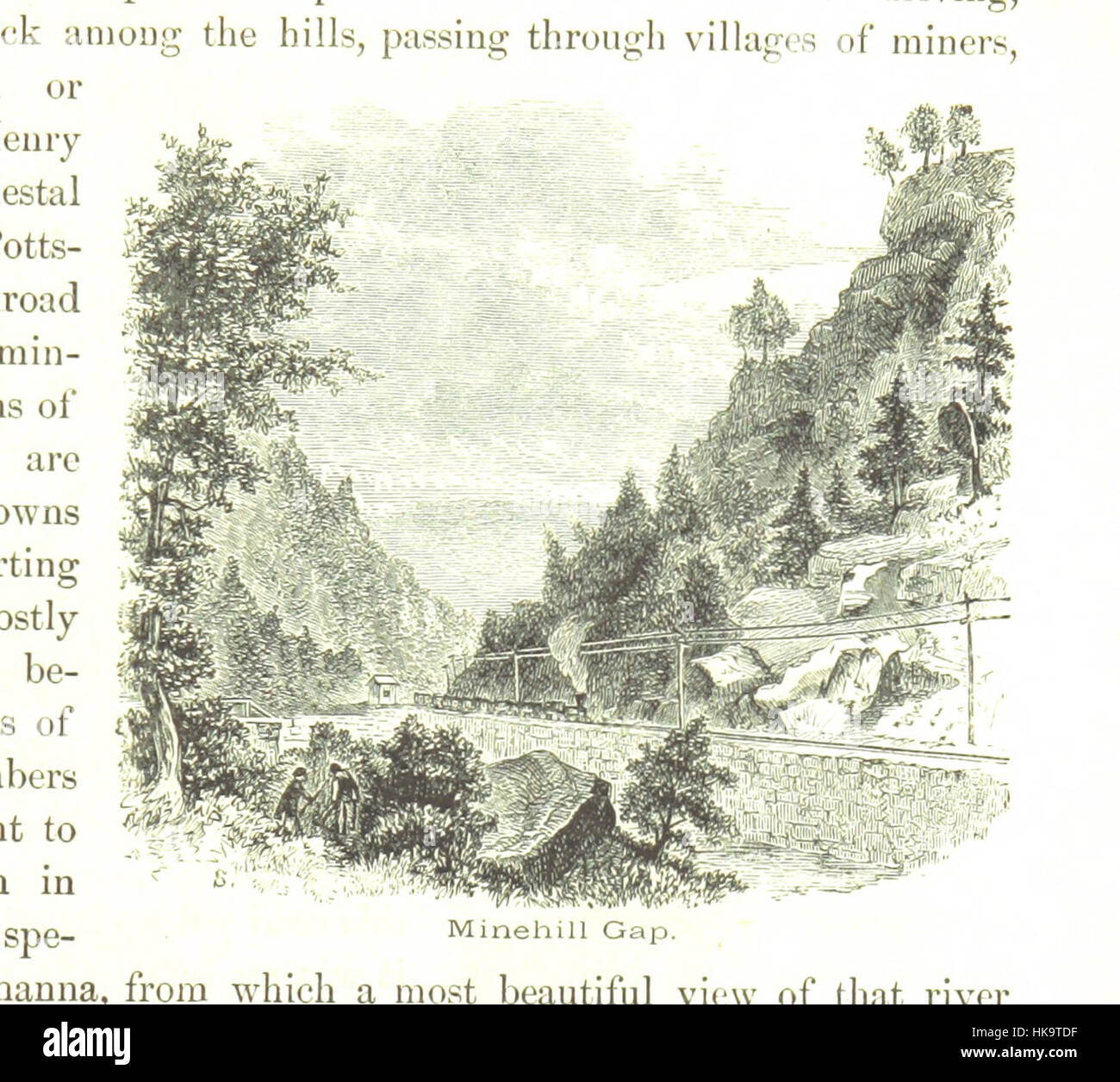 Image showing a page from 'Pennsylvania Illustrated', a sketch of the ...