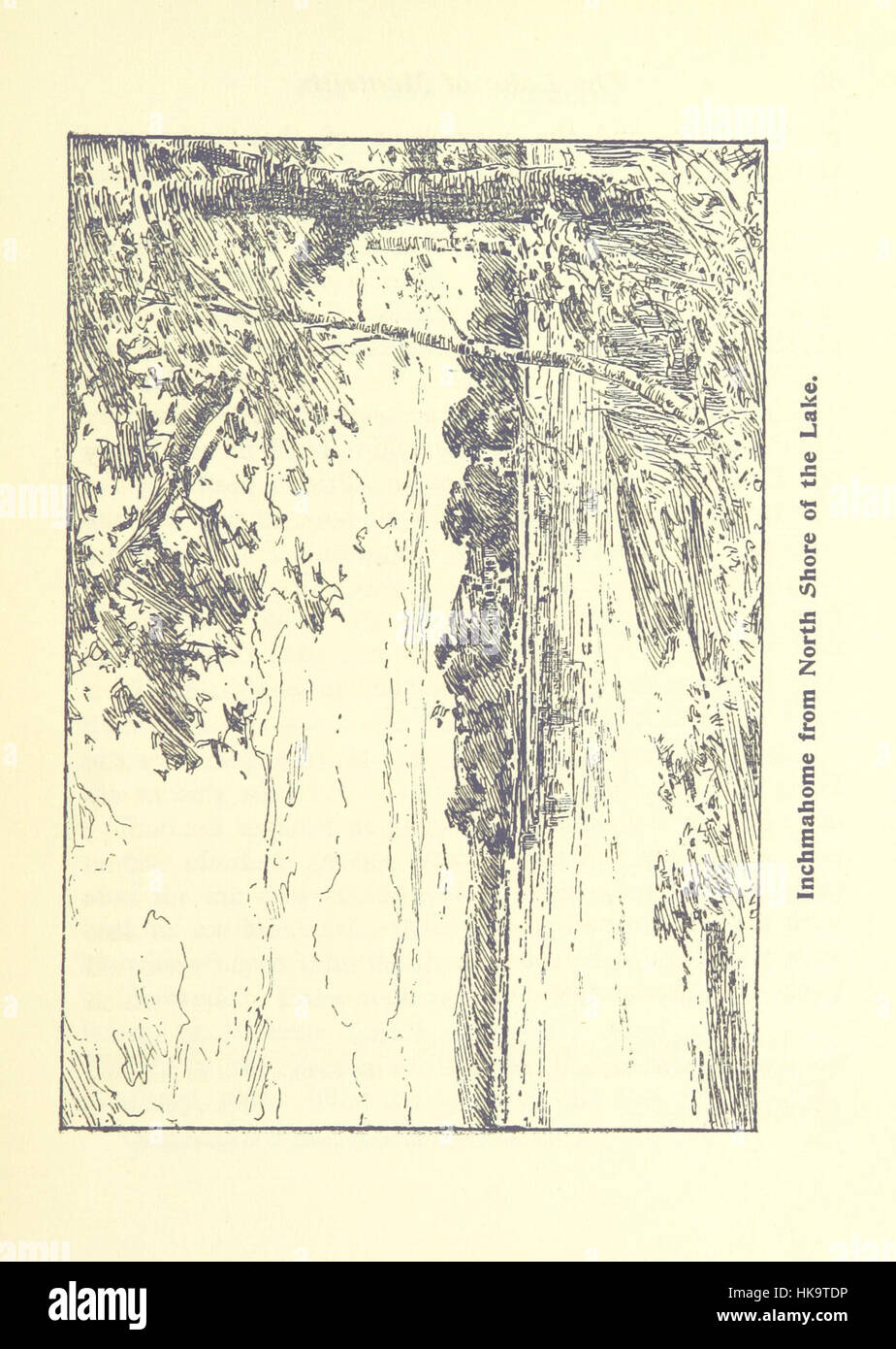 Image from 'The Lake of Menteith,' showcasing the islands and ...