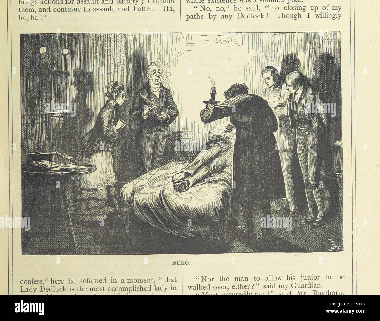 Image from 'The Works of Charles Dickens', showcasing a key ...