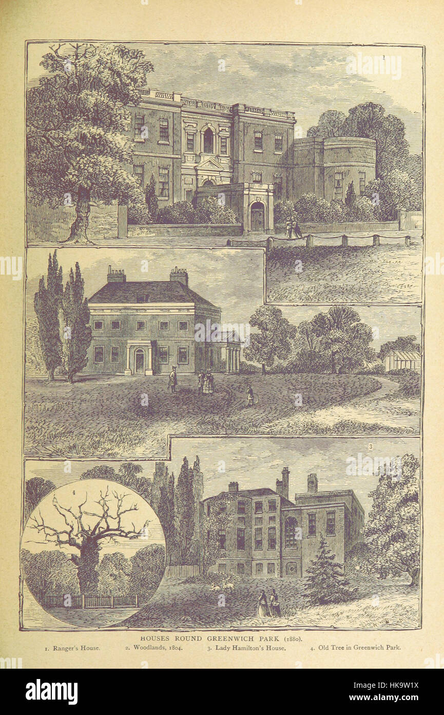 An illustration from 'Old & New London', comparing the historic and ...