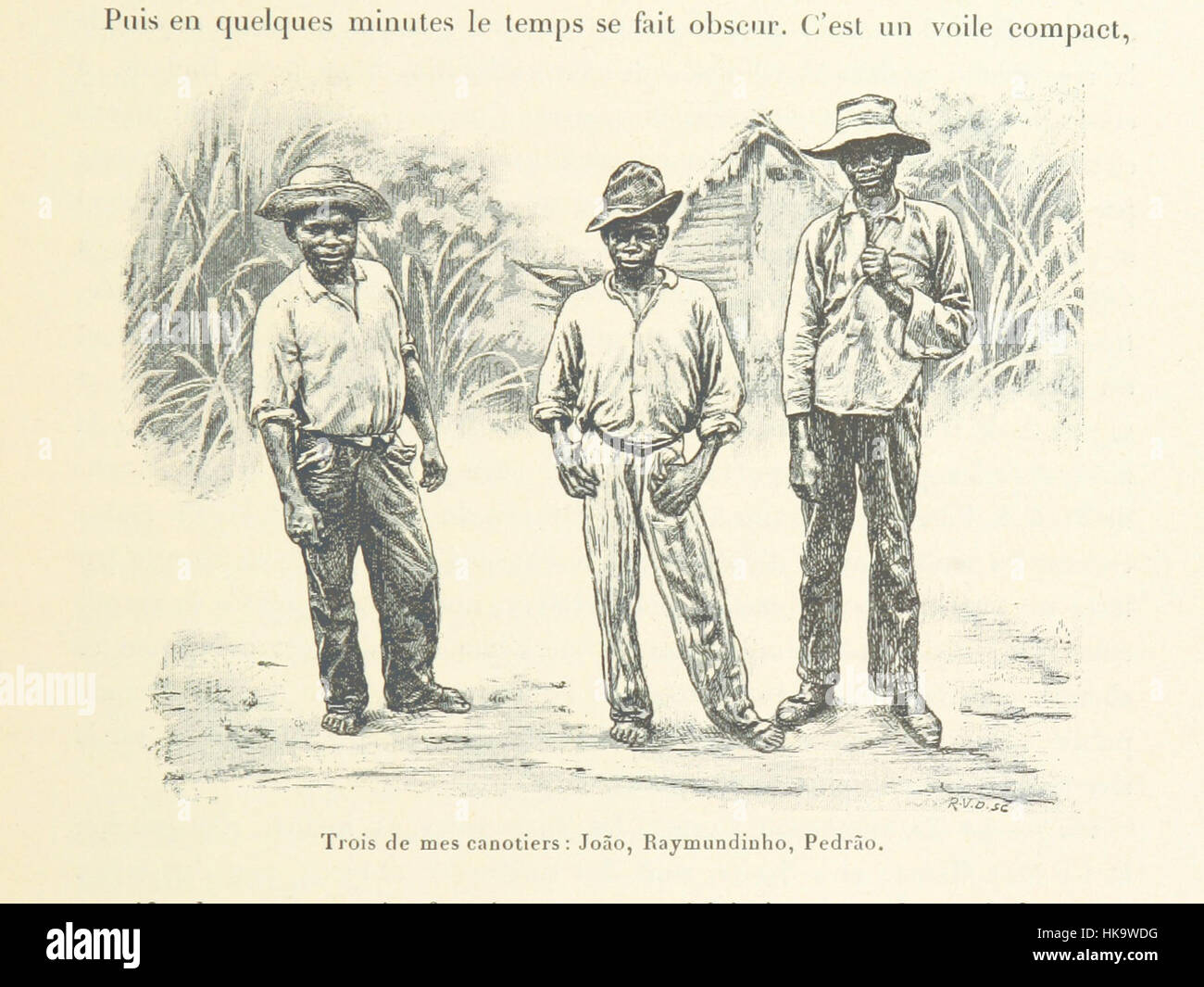 A page from 'Voyage au Tocantins-Araguaya,' a French travel book ...