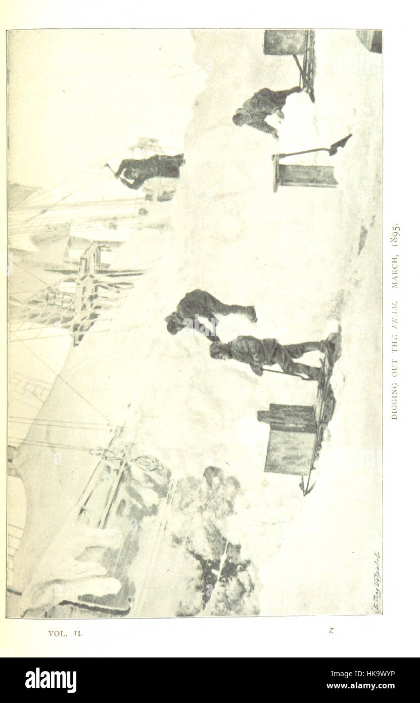 Image taken from page 849 of 'Farthest North'. Depicts the expedition ...