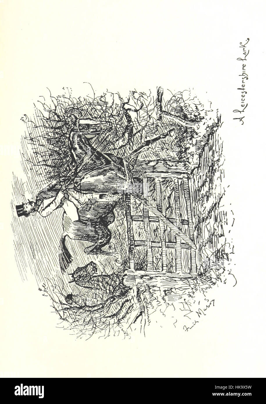 Image from 'The Works of G. J. Whyte-Melville,' illustrating the ...