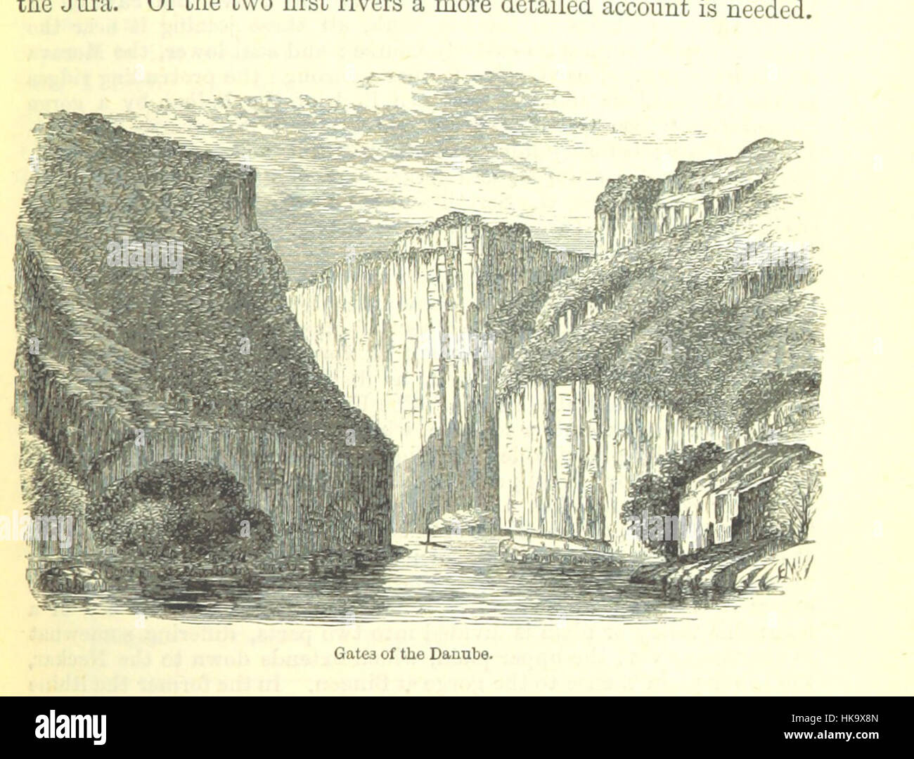 An image from 'The Student's Manual of Modern Geography', showing a ...