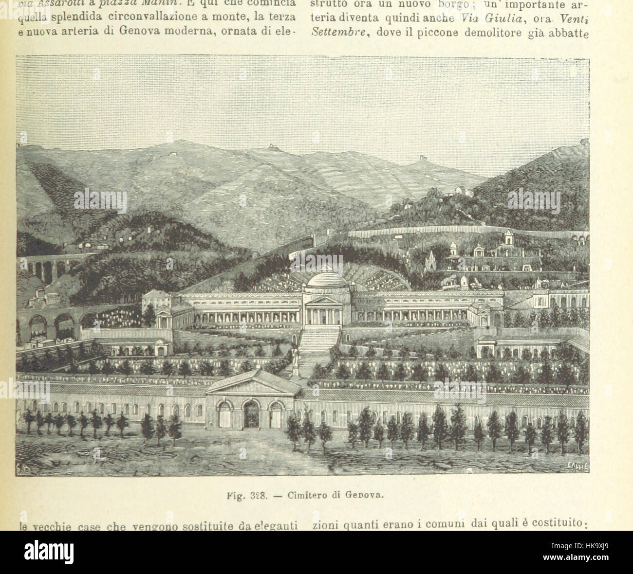 Illustration from 'La Terra,' depicting world geography with detailed ...