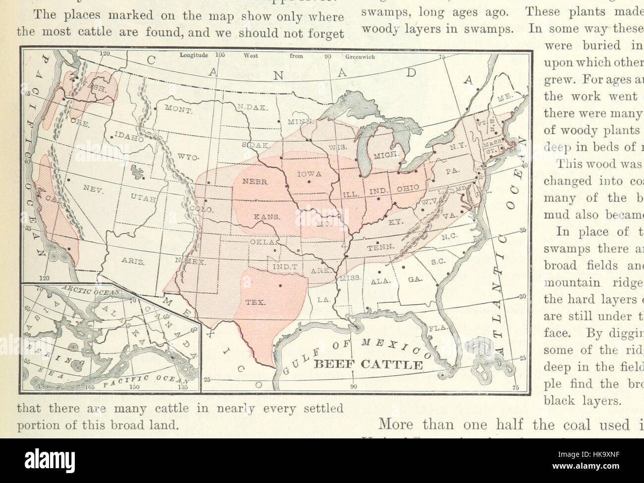 An illustration from 'Elements of Geography,' a textbook exploring key ...