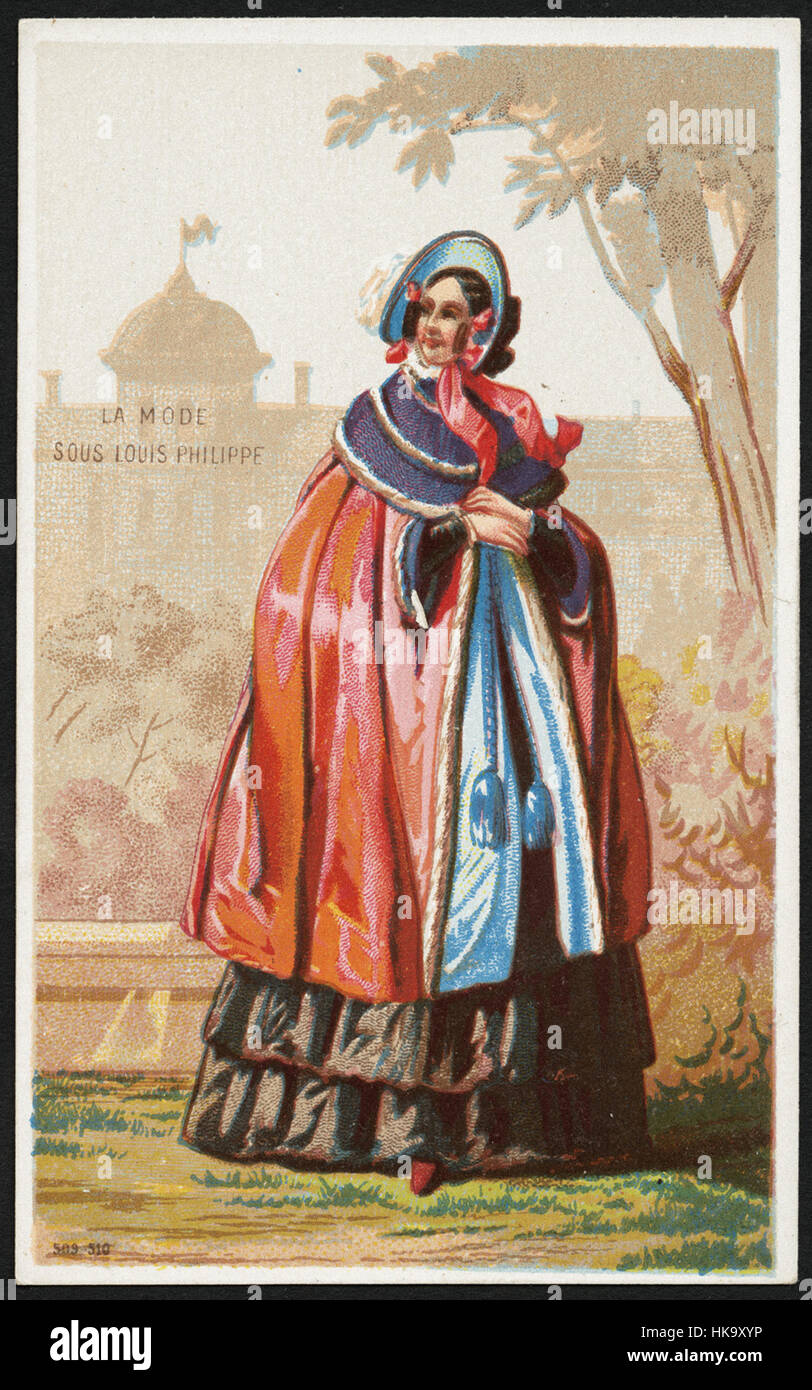 La mode sous Louis Philippe Stock Photo - Alamy