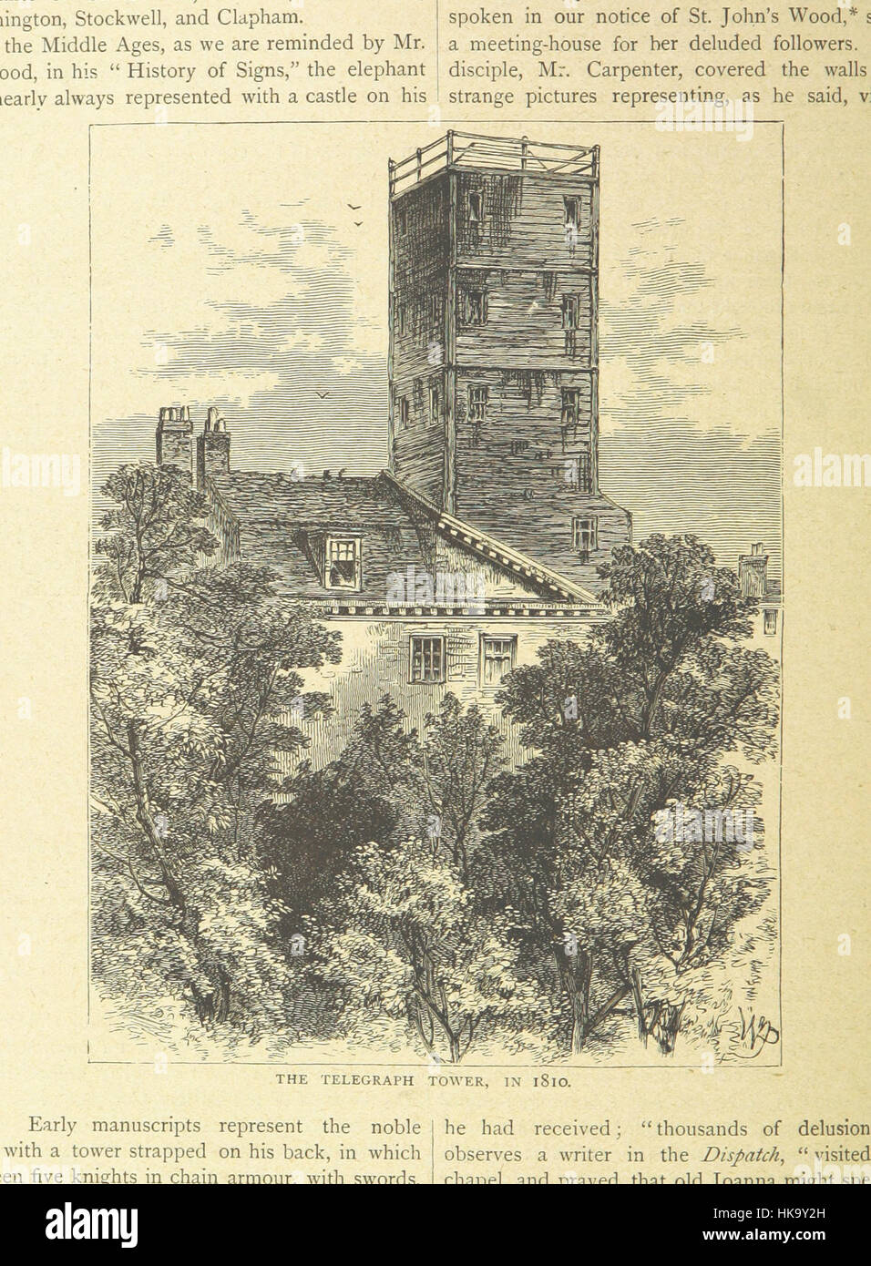 Image from page 870 of 'Old & New London', illustrating both the ...
