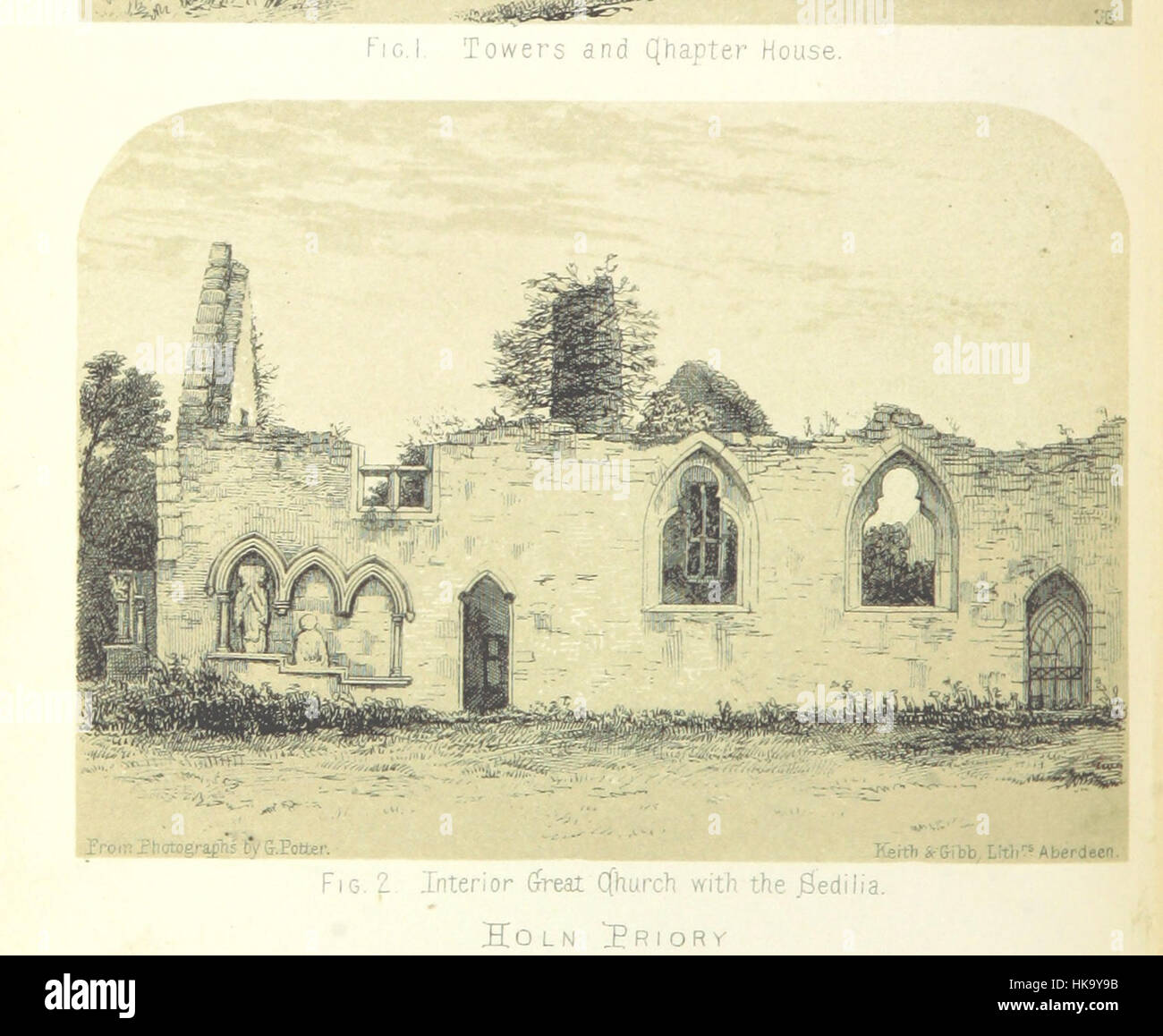 Image from 'The History of the Borough, Castle, and Barony of Alnwick ...