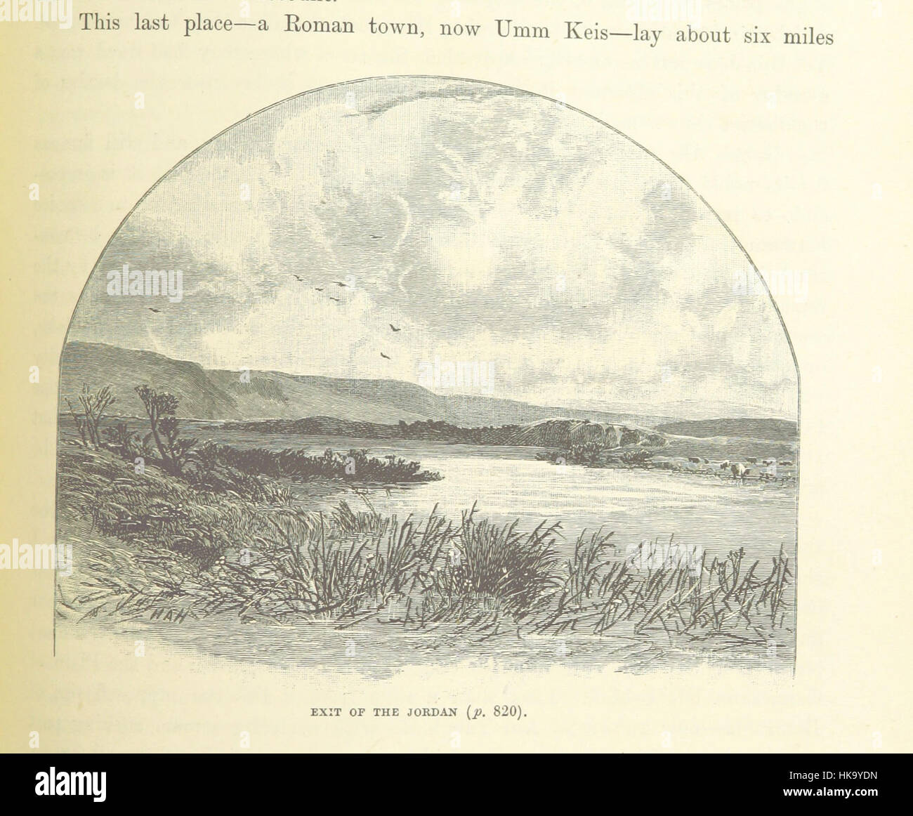 An illustration from 'The Holy Land and the Bible,' featuring scripture ...