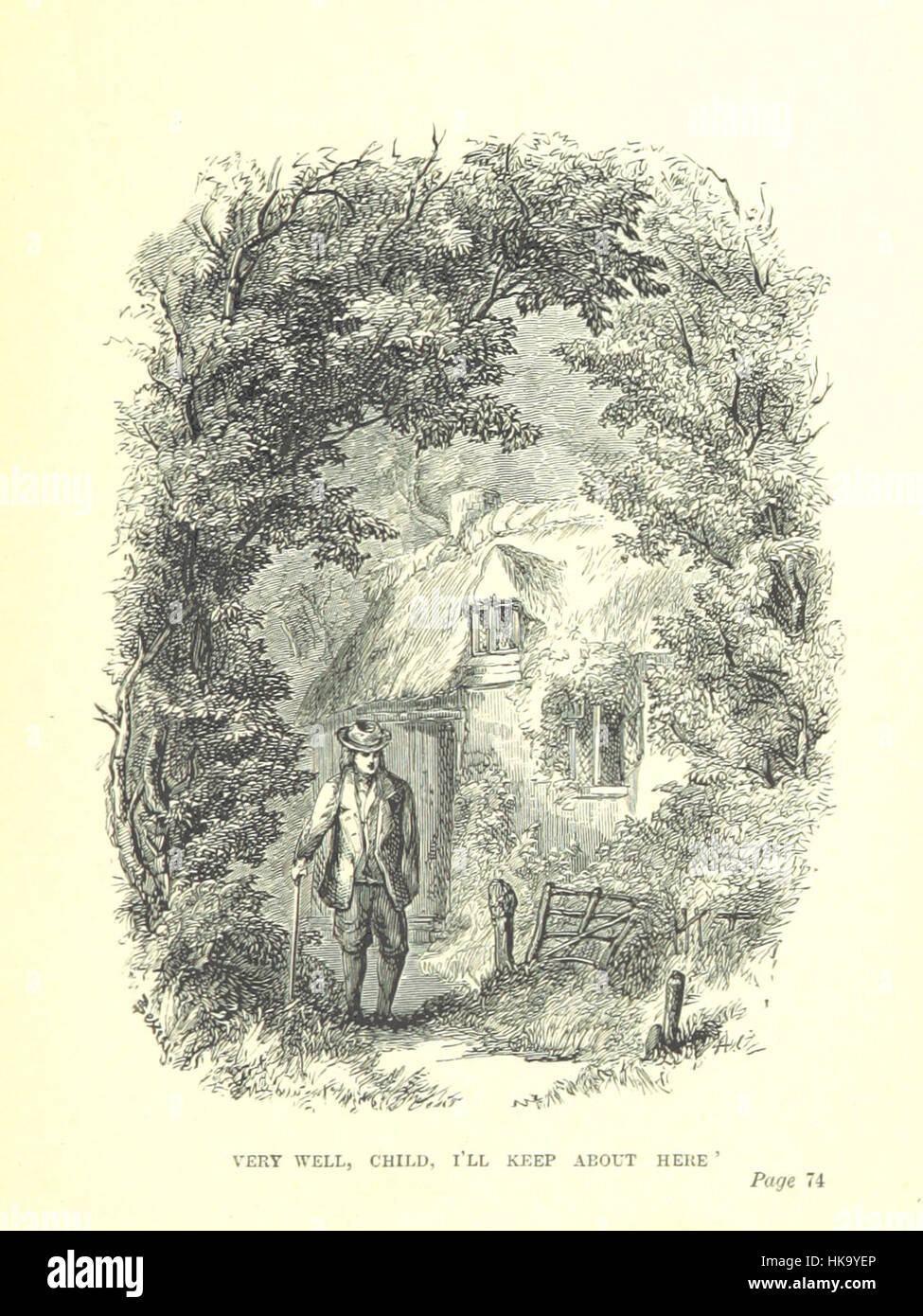 An illustration from 'A Slip in the Fens', depicting life in the ...