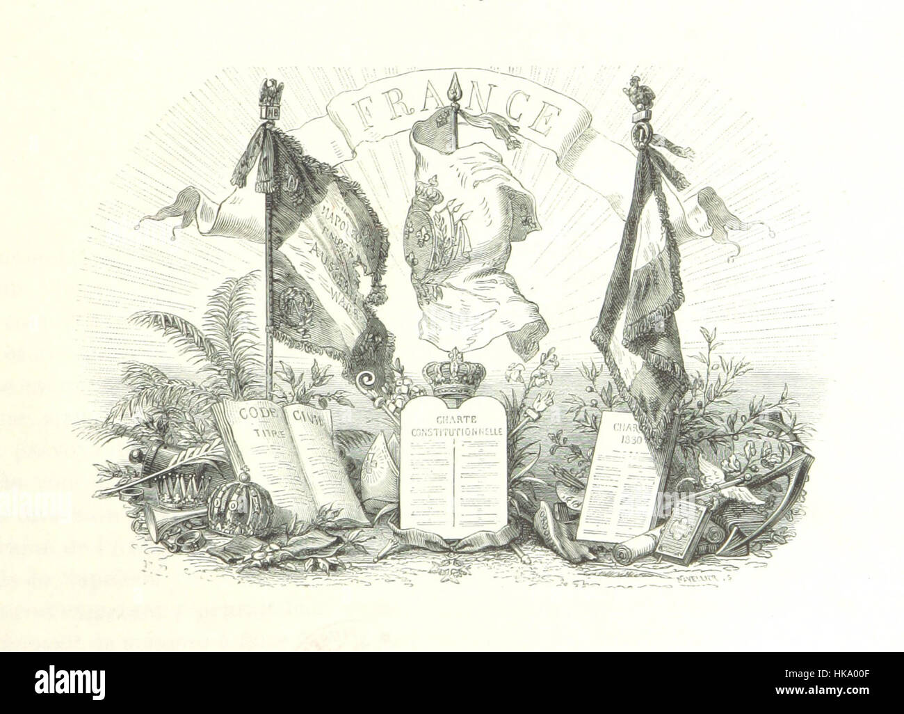 Photograph from 'Histoire de France populaire', illustrating the ...