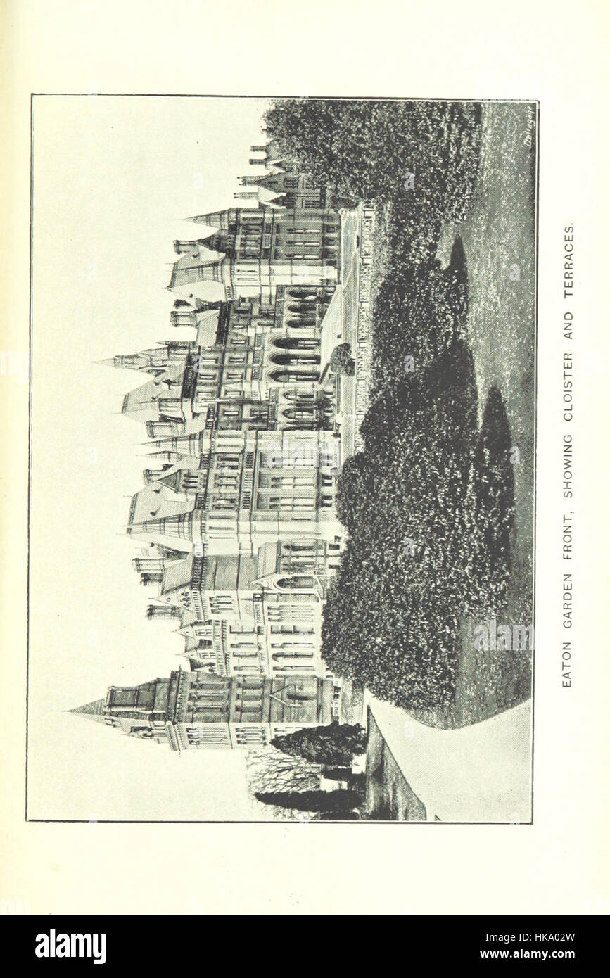 The image is from 'The Guide to Eaton Hall,' a detailed guidebook ...