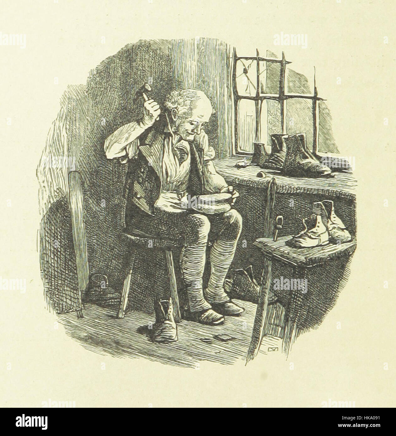An illustration from 'The Cycle of Life', depicting the poetic themes ...