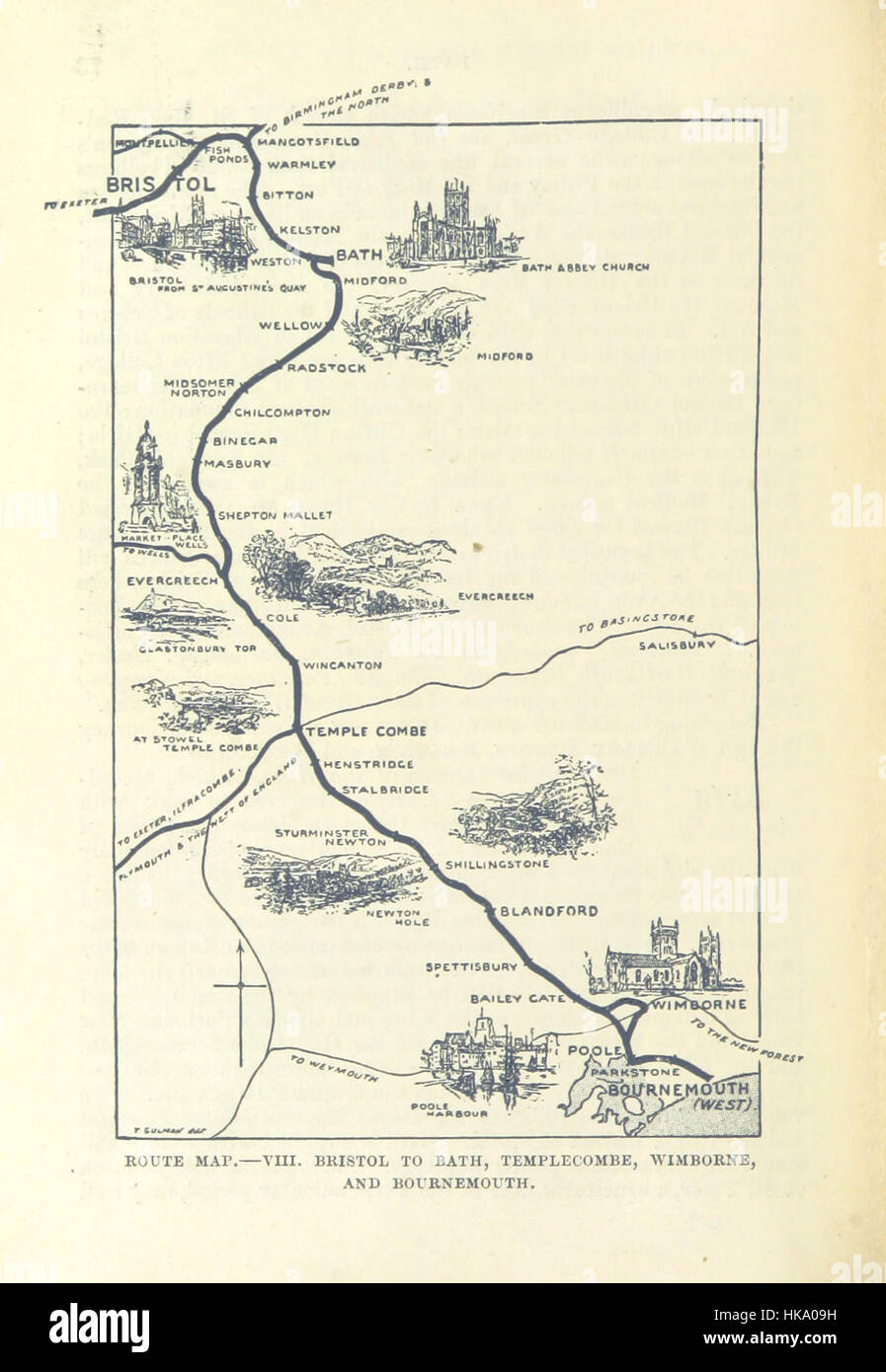 Midland railway map hi-res stock photography and images - Alamy
