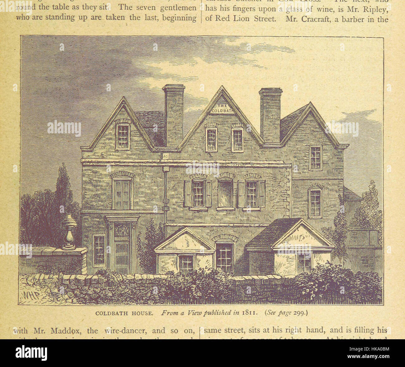 Photograph from page 907 of 'Old & New London', showing an illustration ...