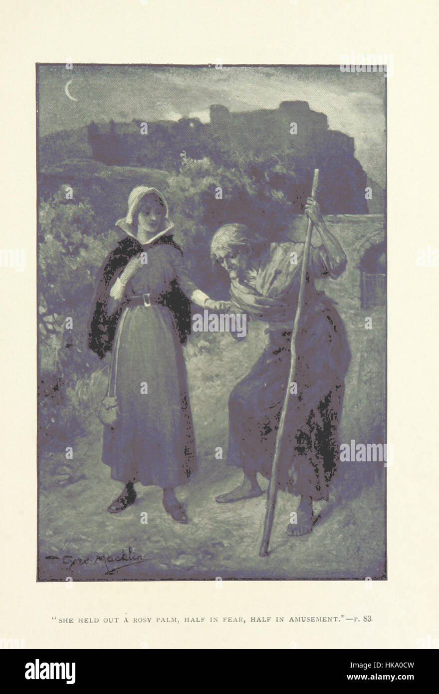 Page 91 from 'A Noble Sacrifice' features an illustration depicting a ...