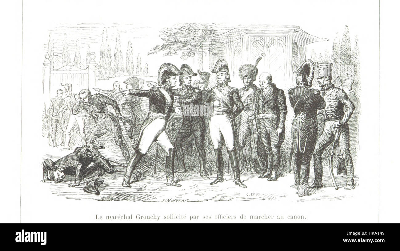 (Translation of Title) - An image from '1815 Ligny-Waterloo,' showing ...