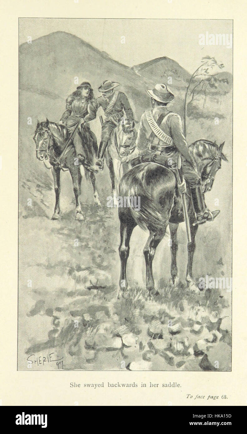 Image from 'Briton or Boer?', depicting the conflict between British ...