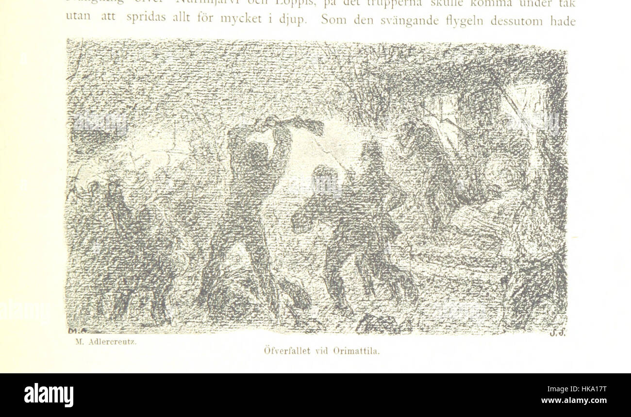 A history of the Finnish War of 1808-1809, with illustrations depicting ...