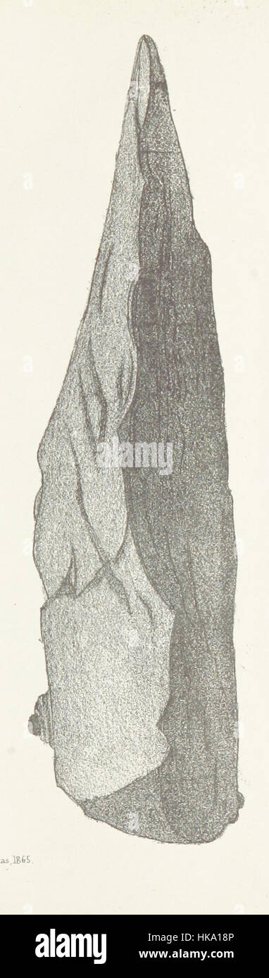 An image from 'On the Occurrence of Stone Implements', discussing the ...