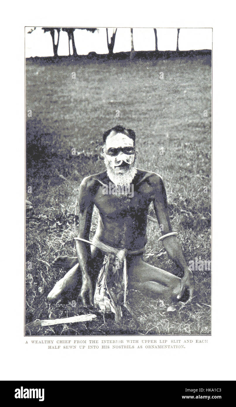 Image from 'Through New Guinea and the Cannibal Countries' showcasing ...