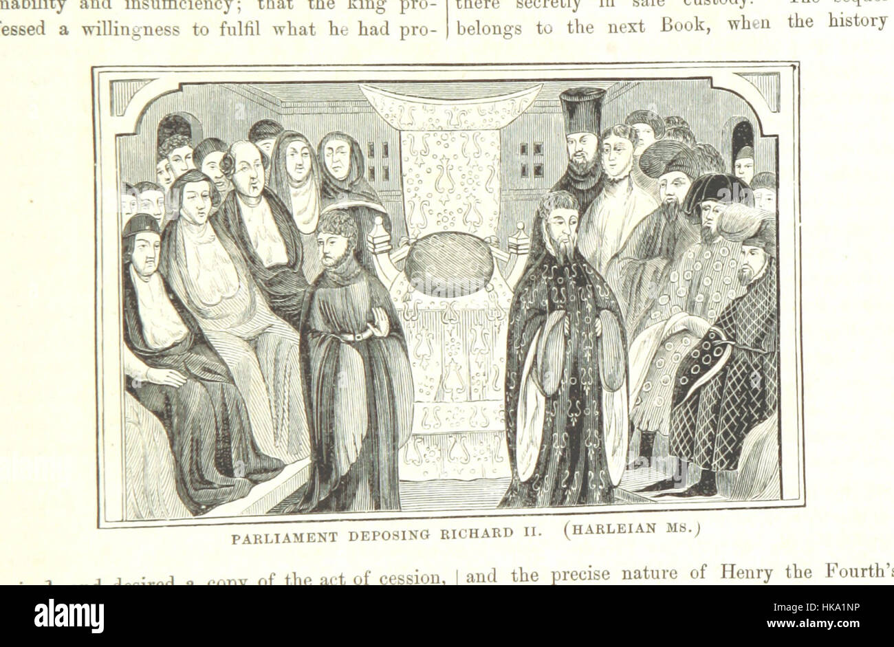 An illustration from 'The National and Domestic History of England ...