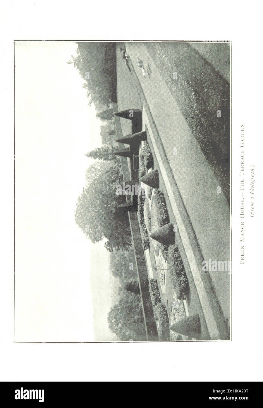 An image from 'The History of Church Preen,' documenting the history ...