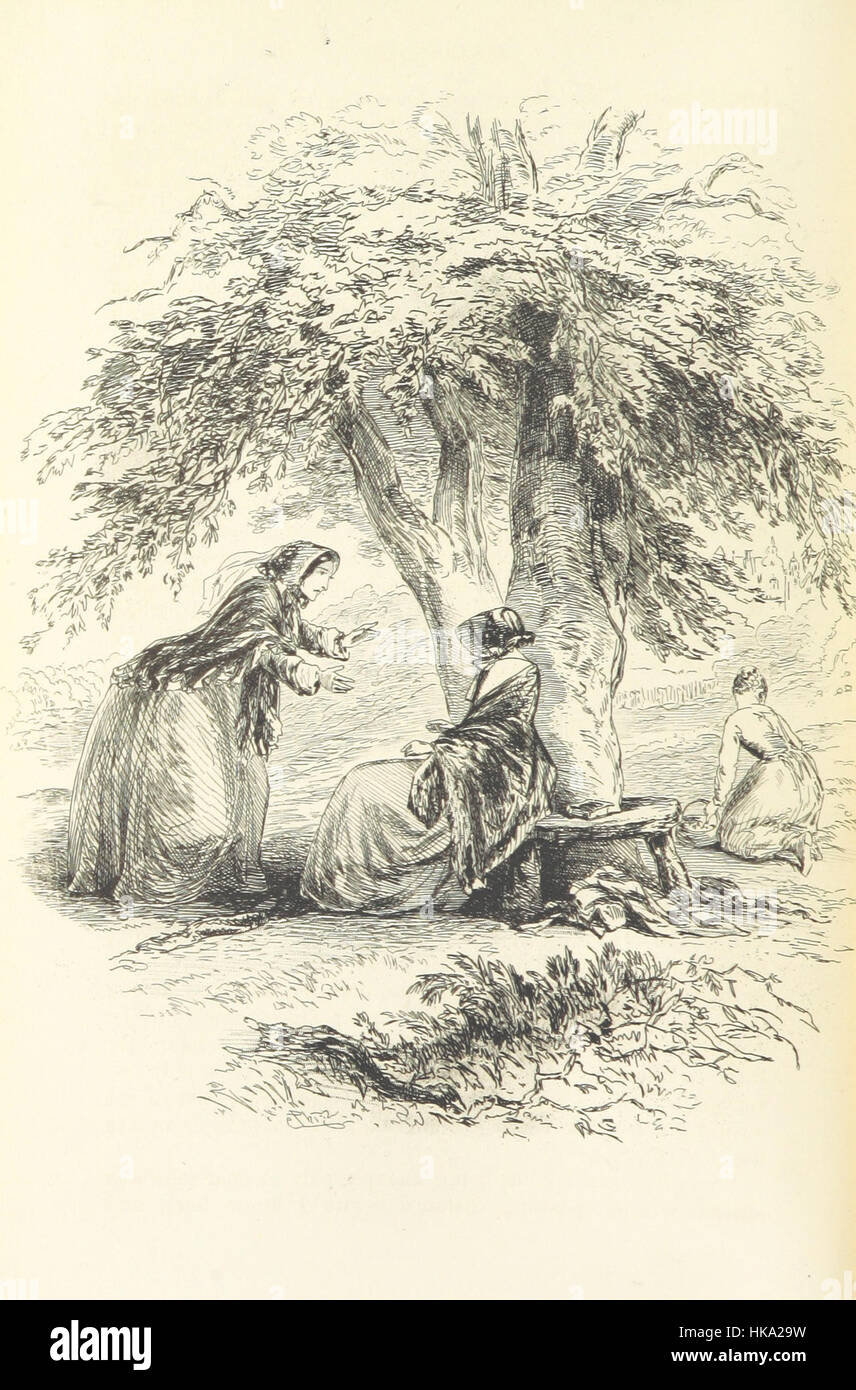 Illustration from the 'Works of Charles Dickens', depicting a scene ...