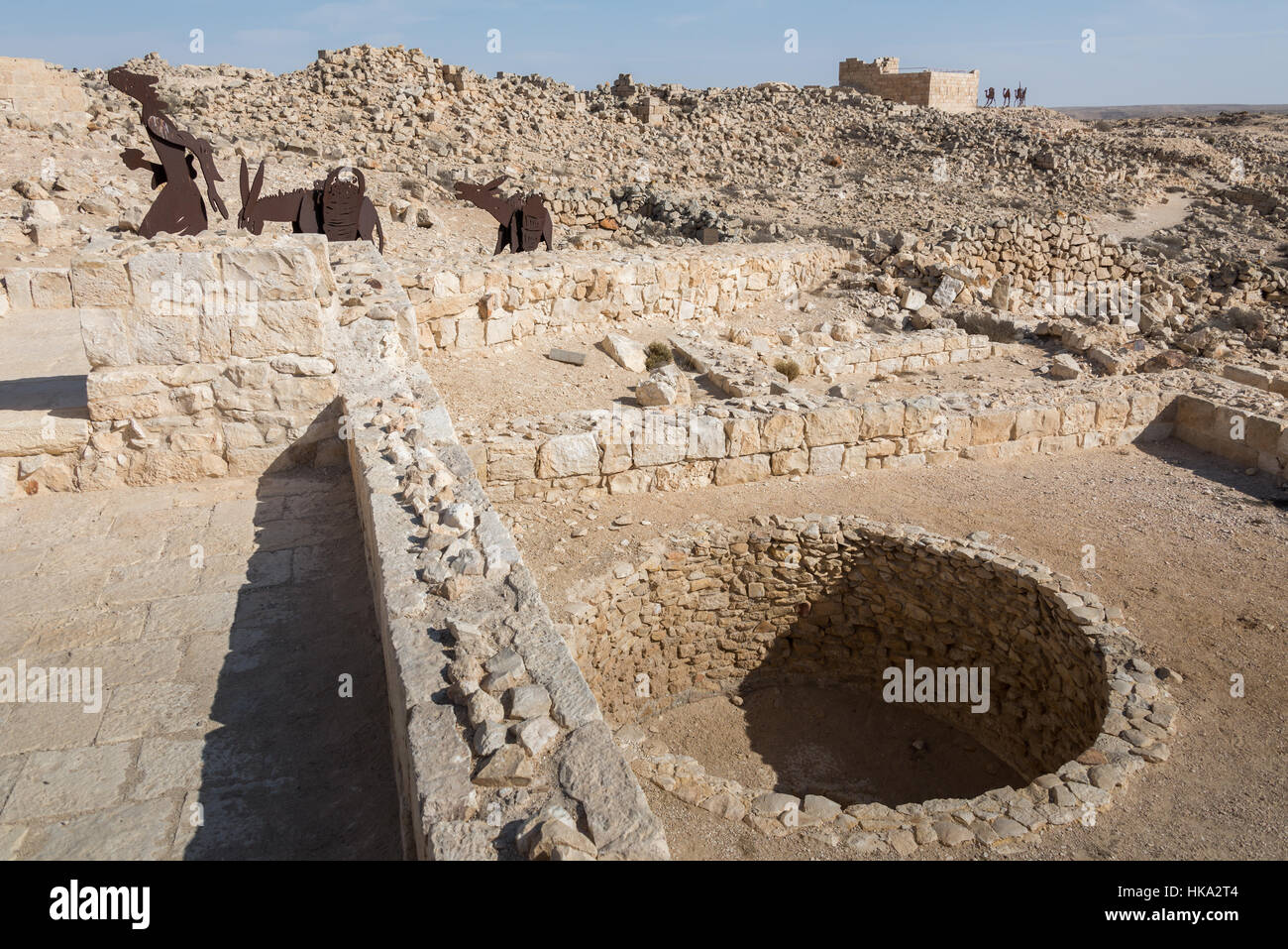 Avdat National Park in Southern Israel Stock Photo - Alamy