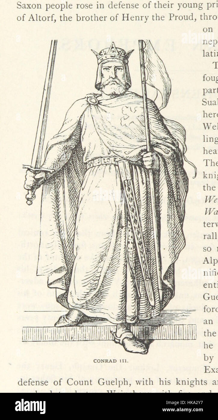 Illustration from 'History of the German Emperors and their ...