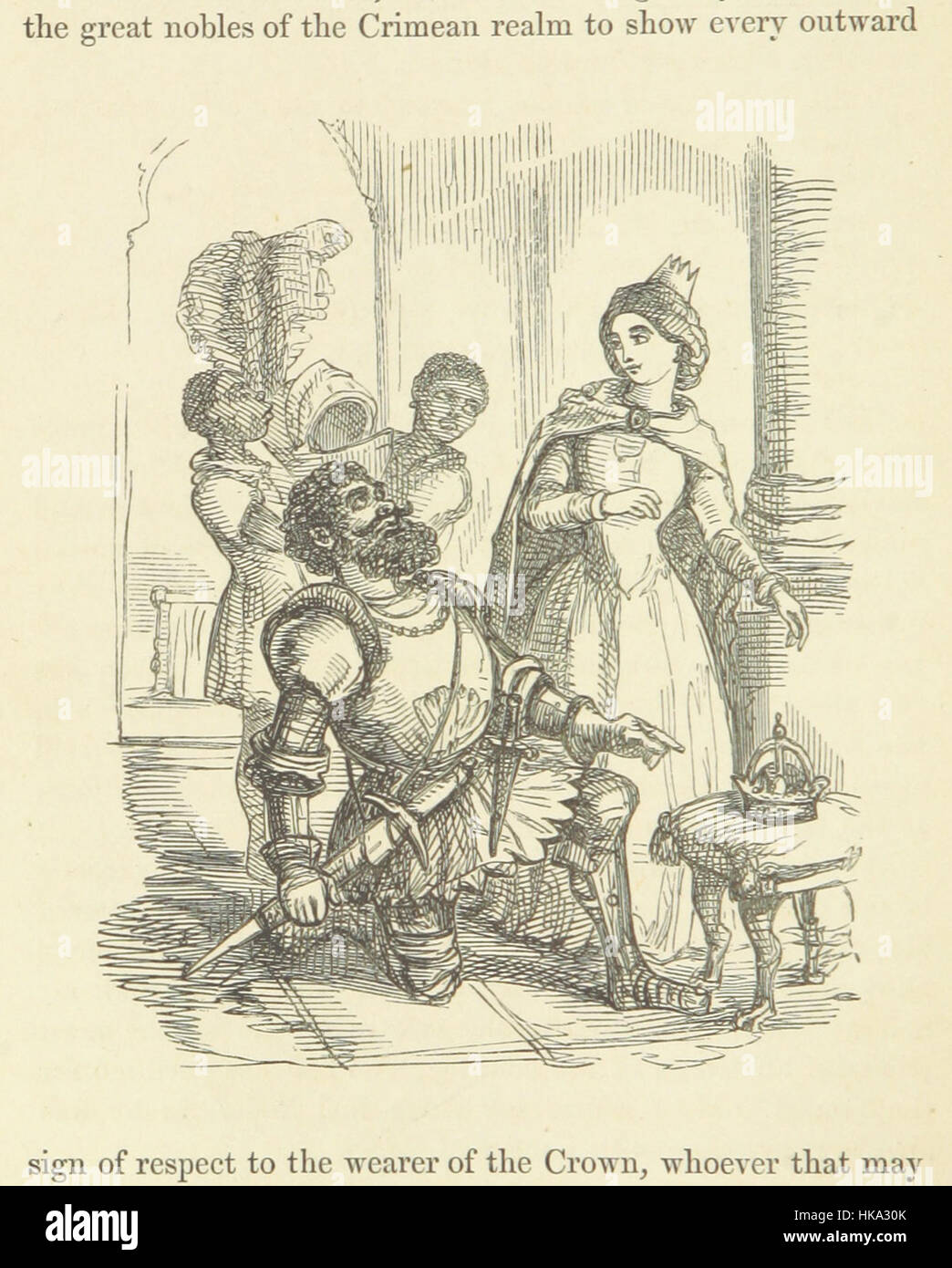 The image from page 98 of 'The Rose and the Ring' depicts an ...