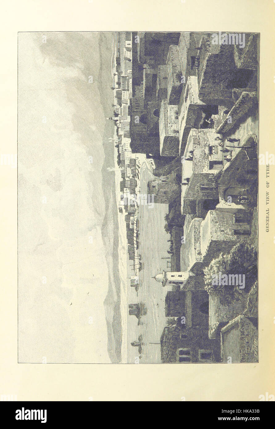 Photograph from 'The Holy Land and the Bible,' illustrating biblical ...