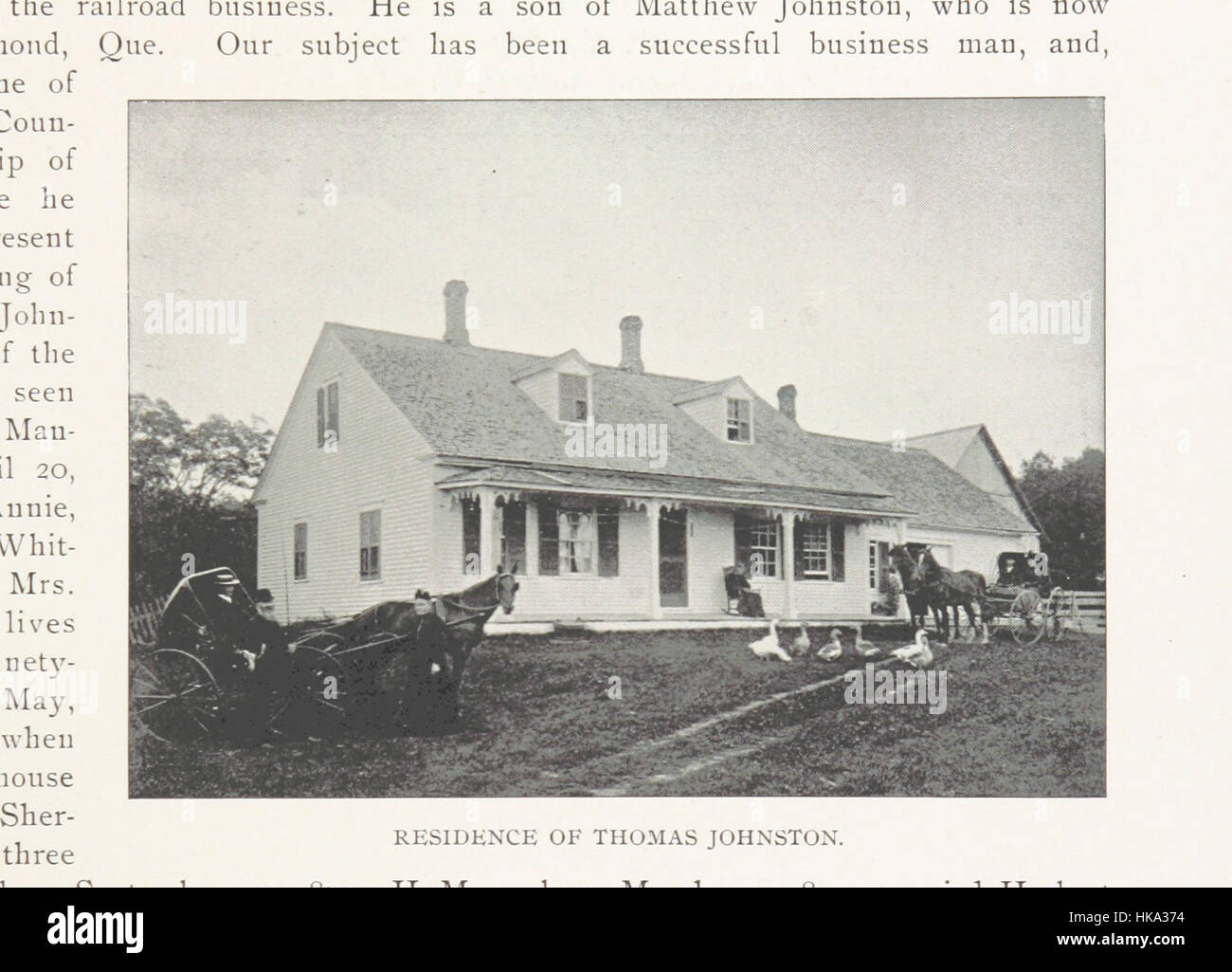 The image is from 'History of Compton County,' a historical account of ...