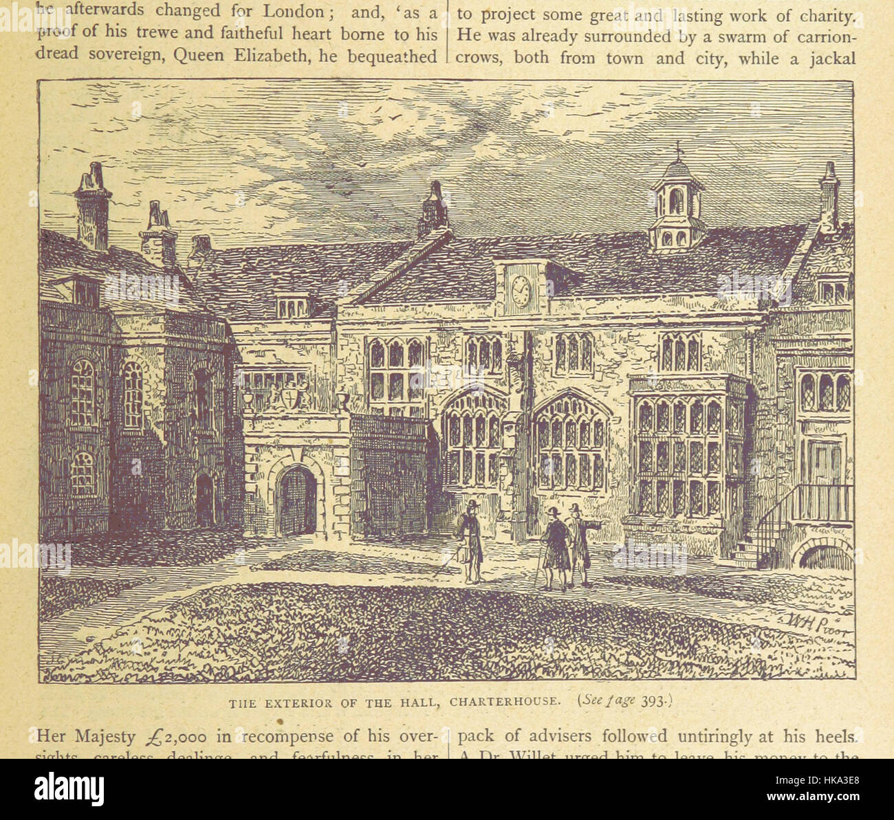 This illustration from page 997 of *Old & New London* depicts ...