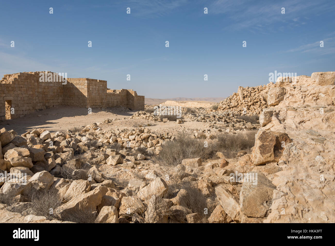 Avdat National Park in Southern Israel Stock Photo - Alamy