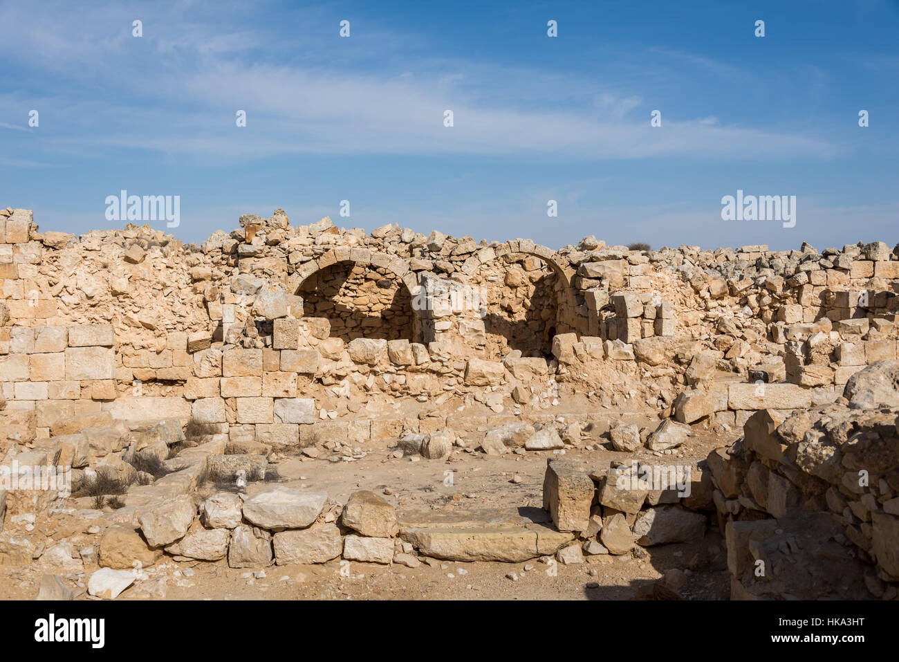 Avdat National Park in Southern Israel Stock Photo - Alamy